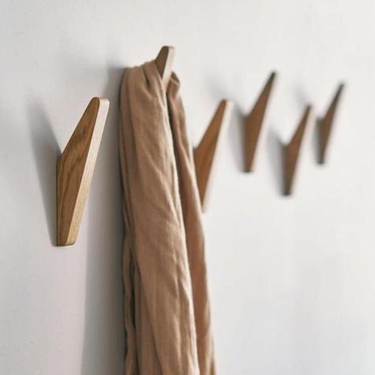 Artisan Natural Wood Wall Hooks – Vhailo