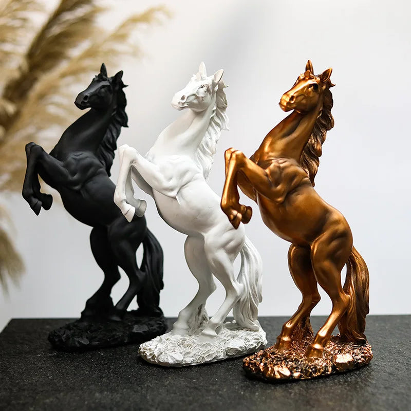 Ethereal Resin Horse Statue – Vhail